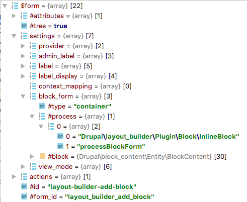 It's very difficult to alter forms of inline (content blocks) placed via Layout Builder ...